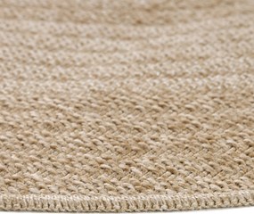 Ayyildiz, Kusový koberec Comilla 886 Beige kruh, 80x80 (průměr) kruh, béžová, chodba / předsíň
