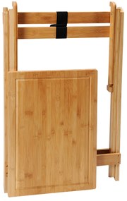 Kesper Rozkládací BBQ stolek bambusový - 60 x 45 x 79 cm