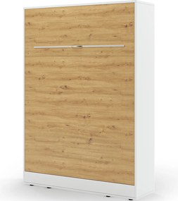Devesto Sklápěcí postel Vertikální 140 Dub Artisan LED