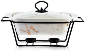 Keramická mísa s ohřívačem Marble 1,4L