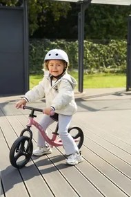 MoMi ISOKA modré / Odrážedlo s LED koly / do 35 kg /  2 let