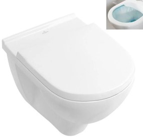 Wc s prkénkem softclose závěsné Villeroy & Boch O.Novo zadní odpad 5660HR01