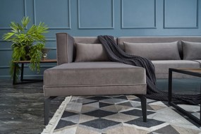 Hanah Home rohová pohovka ARDOSA šedá levá 825BLC1553