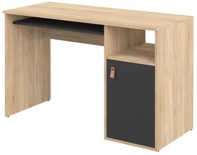 Pracovní stůl s deskou v dubovém dekoru 50x115 cm Oxford – TemaHome