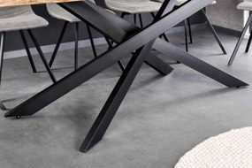 Designový jídelní stůl Massive 200 cm akácie, deska 35mm