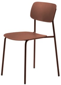 Jídelní židle v sadě v terakotové barvě 2 ks Kirkland – Unique Furniture