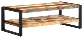 Konferenční stolek 120 x 60 x 40 cm masivní recyklované dřevo - Default Title