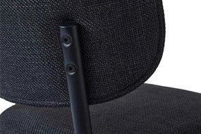 Designová jídelní židle Calixte tmavě šedá