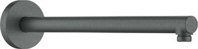 Hansgrohe - Sprchové rameno, 39 cm, kartáčovaný černý chrom 24357340