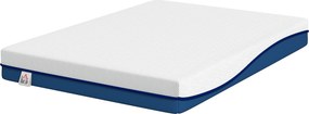 HOMCOM matrace 190x135 cm, výška 20 cm, viskoelastická matrace se zeleným čajem, střední tuhost, chladný spánek s gelovou pěnou