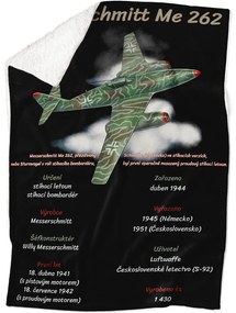 Deka Messerschmitt Me 262 (Podšití beránkem: ANO)