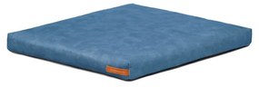 Modrá matrace pro psa z Eko kůže 90x110 cm SoftPET Eco XXL – Rexproduct