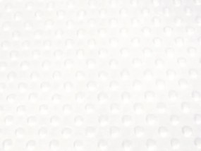 Biante Hřejivé ložní povlečení Minky 3D puntíky MKP-016 Krémově bílé Jednolůžko 140x200 a 70x90 cm