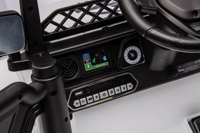 LEAN CARS Elektrické autíčko Toyota FJ 4x4 bílé
