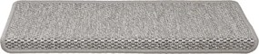 Samolepící nášlapy na schody vzhled sisal 15 ks 65x21x4 cm 326883