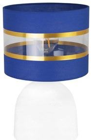 Stolní lampa Elegance, 1x textilní stínítko (výběr ze 6 barev), (výběr ze 2 barev konstrukce), g