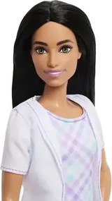 MATTEL Panenka Barbie Zubařka černovláska / Herní set povolání / od 3