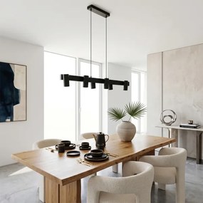 BRILAGI - LED RGBW Stmívatelný lustr na lanku SELE 6xGU10/6,5W/230V černá