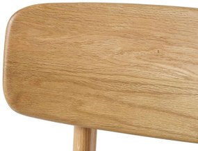 Designová jídelní židle Harper přírodní
