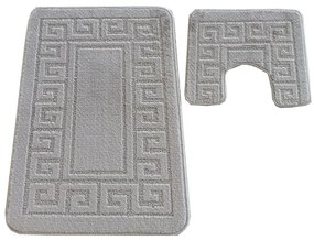 Sada koupelnových koberečků Montana Ethnic Sand Grey