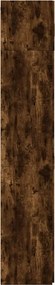 Úzká úložná kouřový dub 80x42,5x225 cm kompozitní dřevo 3281354