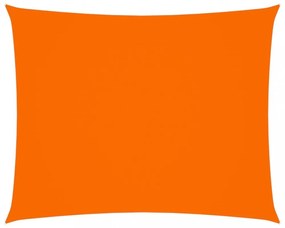 Stínící plachta obdélníková 5 x 6 m oxfordská látka Dekorhome Oranžová