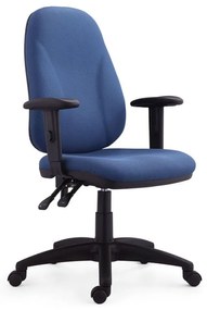 Dalenor Kancelářská židle Bristil, textil, modrá