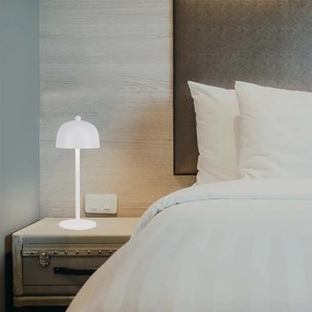 LED Solution Bílá LED stolní nabíjecí lampa 300mm 3W 7986