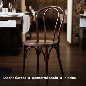 Stima Židle 1344ST tmavě hnědá