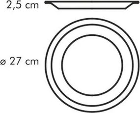 TESCOMA Mělký talíř GUSTITO ø 27 cm