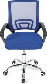 Dětská otočná židle modrá KA-L103 BLUE