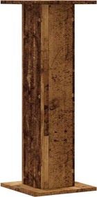 Stojany na rostliny 2 ks old wood 30x30x80 cm kompozitní dřevo 3307871