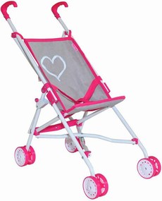 Dětský golfový kočárek pro panenky Milly Mally Julia Prestige Pink