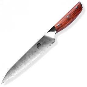 nůž na chléb Bread 8,5" (210mm) Dellinger Rose-Wood Damascus