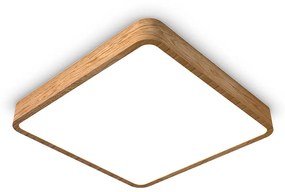 Dřevěné čtvercové svítidlo woodLED Square Ceiling  Dřevěné čtvercové svítidlo woodLED Square Ceiling Délka strany: 850 mm, Dřevodekor: Dub Světlý,…