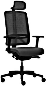 Rim kancelářská židle FLEXI FX 1104 černá s PDH