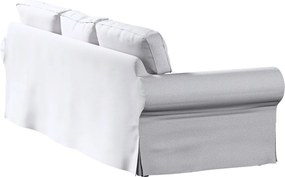 Potah na pohovku IKEA  Ektorp 3-místná, nerozkládací barva šedá látka pletený vzor