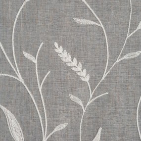 ZÁCLONA NA KROUŽCÍCH INA 140X250 CM LISTY