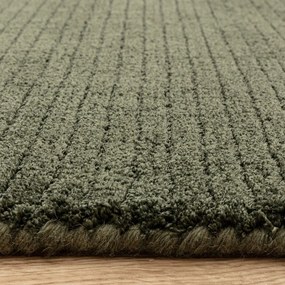 Tmavě zelený ručně tkaný koberec 160x230 cm – Asiatic Carpets
