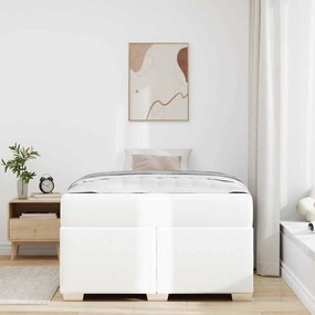 Rám postele Bílá 120 x 200 cm PVC 3399235