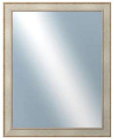DANTIK - Zarámované zrcadlo - rozměr s rámem cca 80x100 cm z lišty TOOTH stříbrná (2779)