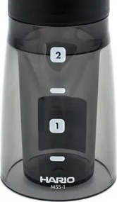 Hario Mini Mill Slim Plus černá / Mlýnek na kávu / zásobník 24 g / ruč