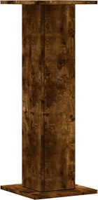 Stojany na rostliny 2 ks kouřový dub 30 x 30 x 80 cm kompozit 3307868