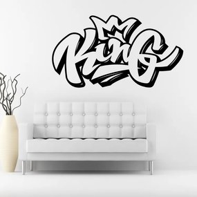 Graffiti King - vinylová samolepka na zeď 178x100cm