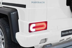Elektrické autíčko Mercedes Benz MAYBACH G650 bílé