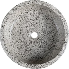 Sapho Sapho, PRIORI keramické umyvadlo na desku Ø 41 cm, granit, PI035