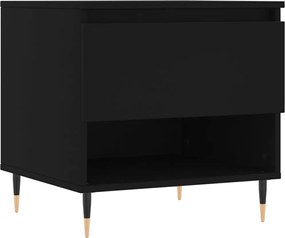 vidaXL Konferenční stolek 50 x 46 x 50 cm kompozitní dřevo [830894] Barva: bílá s vysokým leskem