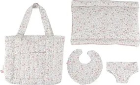 Little Dutch Přebalovací taška pro panenky Soft Flowers / od 3 let