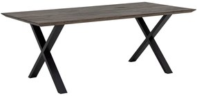 Hnědý dubový jídelní stůl Bloomingville Maldon 200 x 95 cm