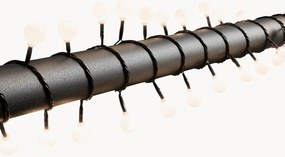 Exteriérové LED světelné řetězy Dunya, teplá bílá
